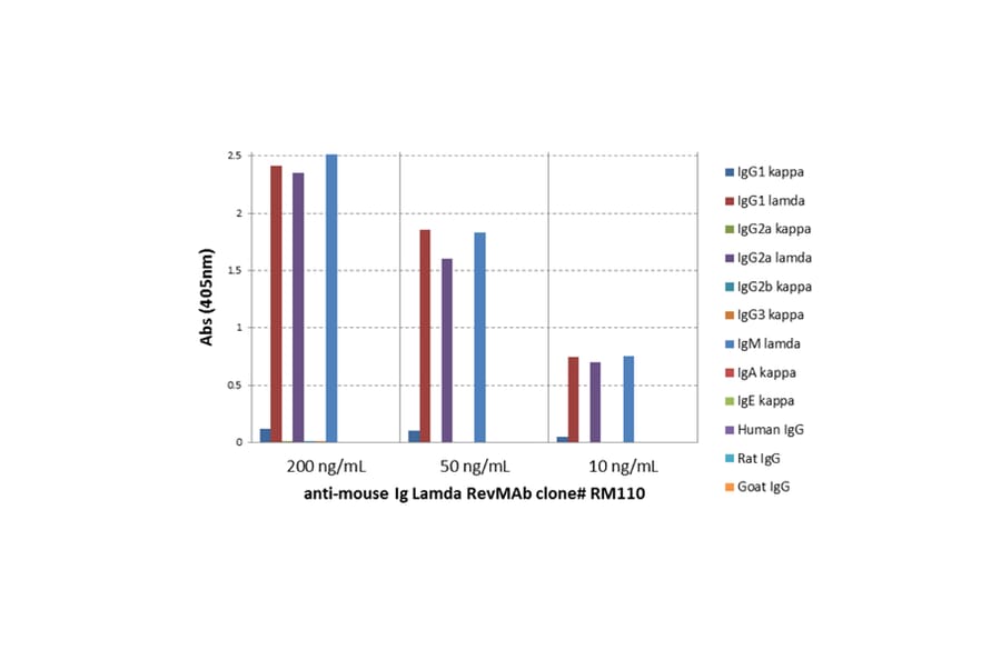 Anti-Mouse Ig Lambda Light Chain Antibody [RM110] (A121311)