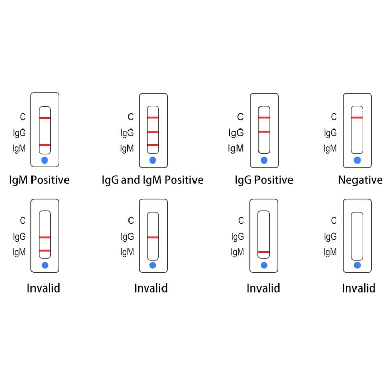 COVID-19 Rapid Test Kit IgG + IgM (Colloidal Gold) (A122152) COVID-19 Rapid Test Kit IgG + IgM (Colloidal Gold) (A122152)